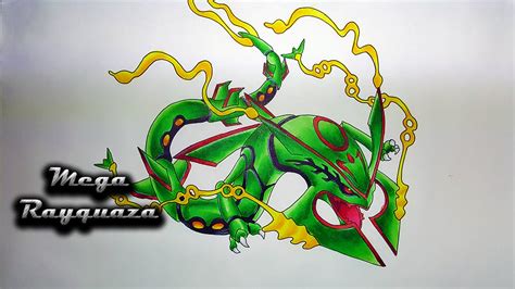 Pokemon Rayquaza Drawing At Getdrawings Free Download
