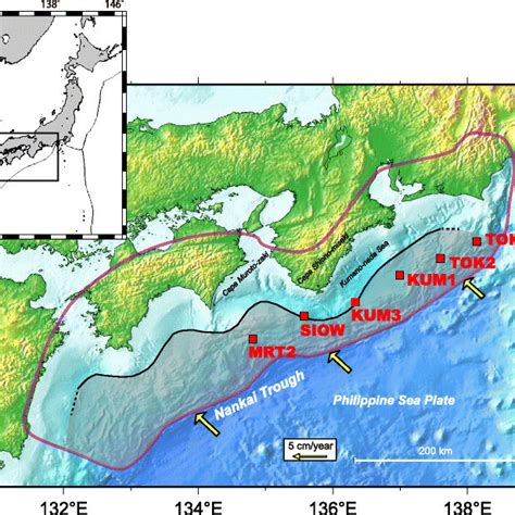 Schematic Pictures Of The Gps Acoustic Seafloor Geodetic Observation Download Scientific