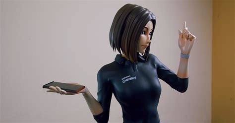 Samsung Girl Samantha 3d Model 3d Printable Cgtrader