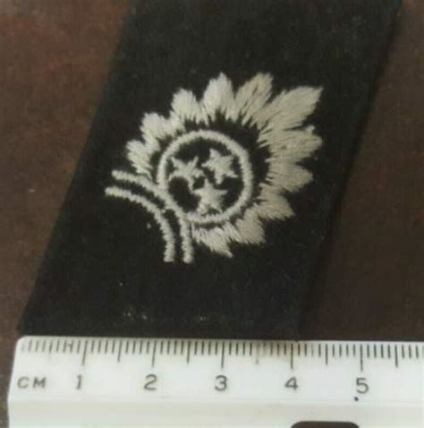 Latvian Ss Collar Patch