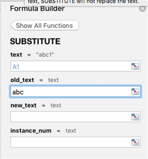 Ms Excel Tutorial How To Substitute Or Replace Text Excel Tutorials Tutorial Enjoy Writing