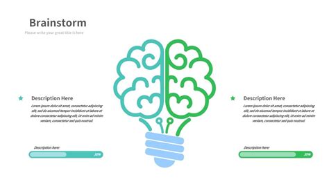 Light Bulb With Brain Google Slide Theme And Powerpoint Template Slidedocs