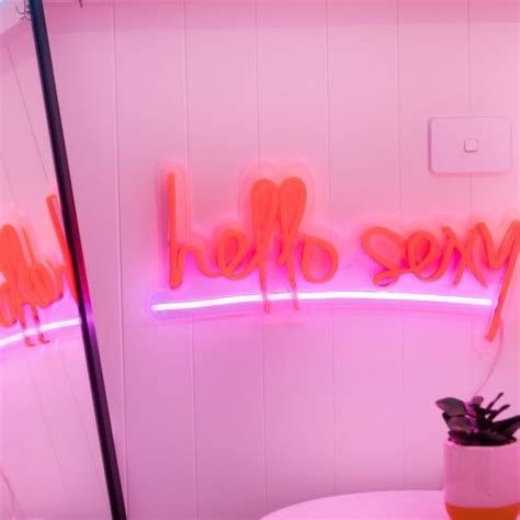 Hello Sexy Led Neon Word Art For Sale By Custom Neon