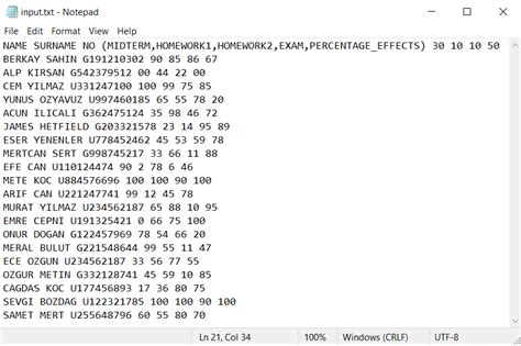 GitHub Berkaysahin CollegeGrading OOPProject