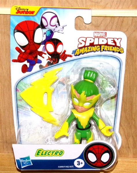 Electro Spidey And His Amazing Friends 4 Figure Moc Hasbro 4571191792