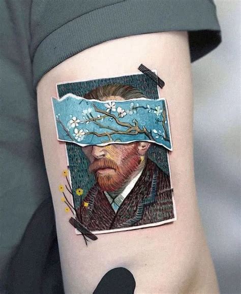 Iris Van Gogh Tattoo