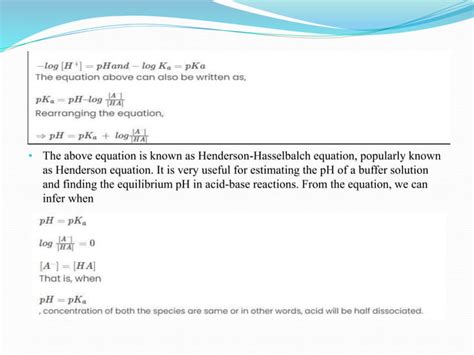 Preparation Of Buffers And Ph Measurementpptx Chemistry Science