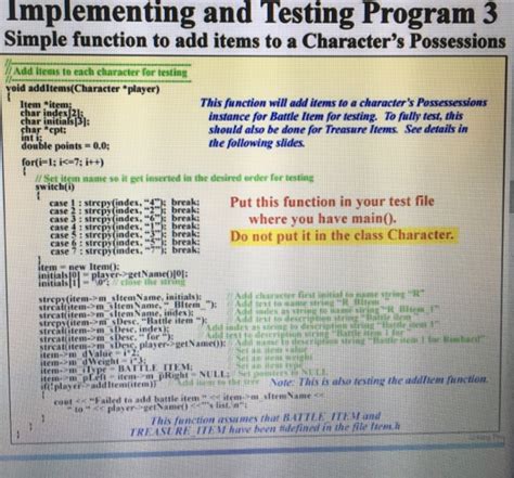 Solved Attempting To Test Functions Really Need To Know How Chegg Com
