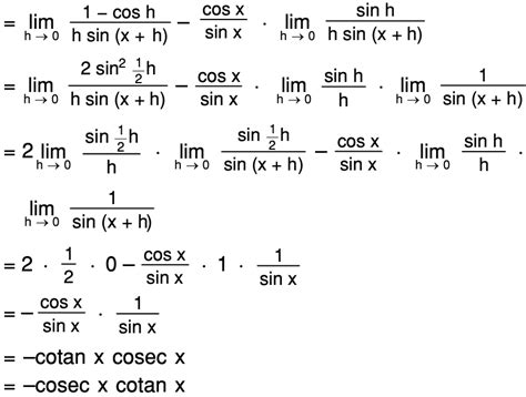 F X Cosec X Maka F X Cosec X Cotan X Mas Dayat