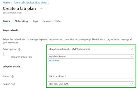 Azure Lab Services An Overview Setup Terraform And More Jake Walsh