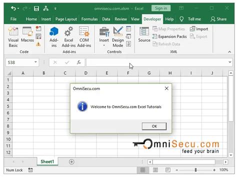 how to add a macro to excel quick access toolbar qat