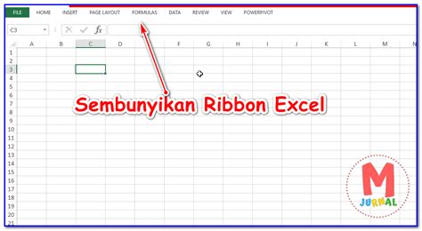 mengenal ribbon tabs dan menu pada microsoft excel m jurnal