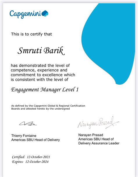 smruti ranjan barik on linkedin engagementmanagement capgemini