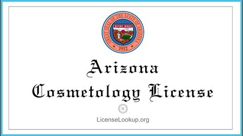 Arizona Cosmetology License What You Need To Get Started License