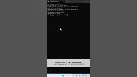 How To Parse Timezone With Date Linux Tips And Tricks Youtube