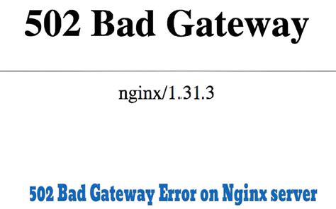 Bad Gateway Effective Methods To Fix It