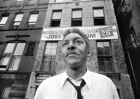 Roy S Johnson Black And Gay Bayard Rustin Was A Dual Target Yet