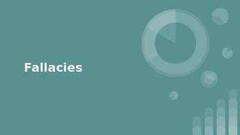 Logical Fallacies PPT By Hectic ELA TPT