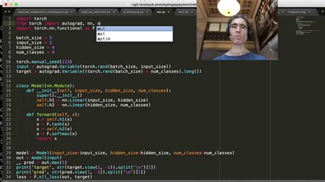 Pytorch Network2 Print Prediction Loss Run Backprop Run Training
