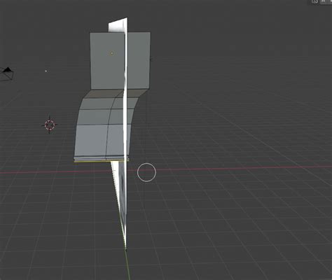 Im Trying To Extrude A Side Down Without It Curving Diagonally For A Gun But No Matter What I Do