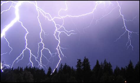 Lightning Pictures Thunder And Forked Lightning Volcano Sunset Desert