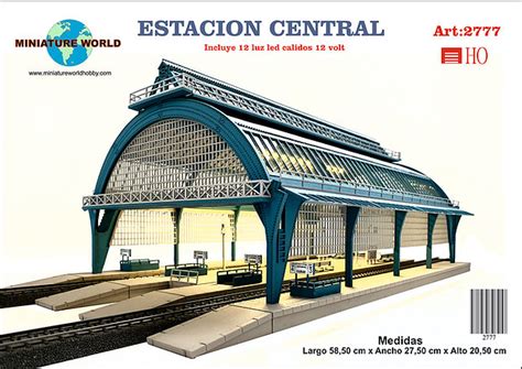 Estacion Central Escala Ho Art2777 Miniatureworld