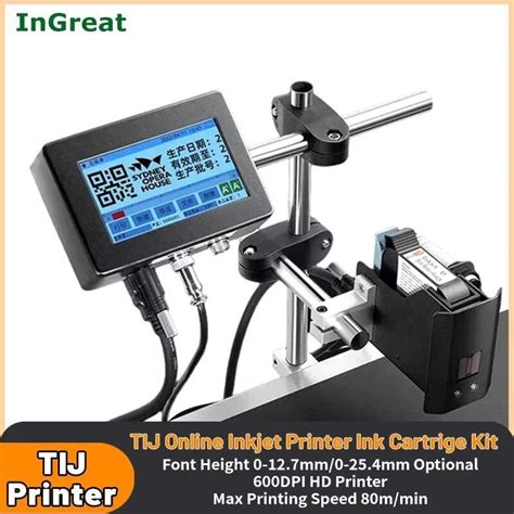 Sk Tij Online Inkjet Printer Variable Data Barcode Qr Code Deadline Printer Automatic Belt