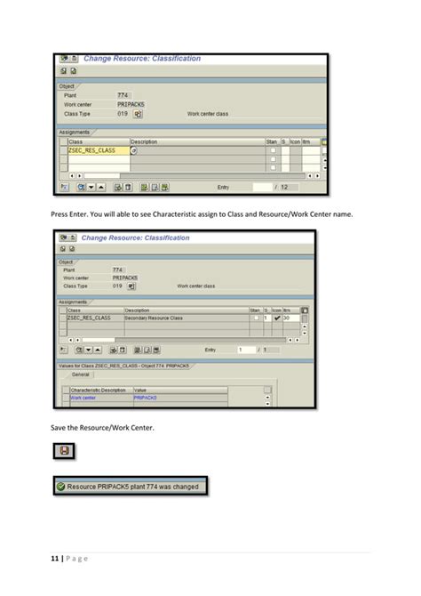 Multiple Work Centerresource Selection And Classification In Master Recipe For Planning In Ecc