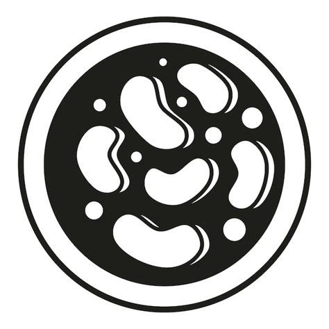 Premium Vector Micro Bacteria Icon Simple Vector Petri Dish Medical Virus