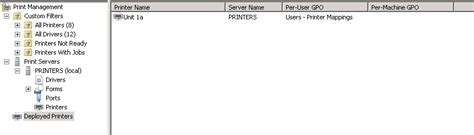 Removing Group Policy Deployed Printer Windows Spiceworks Community