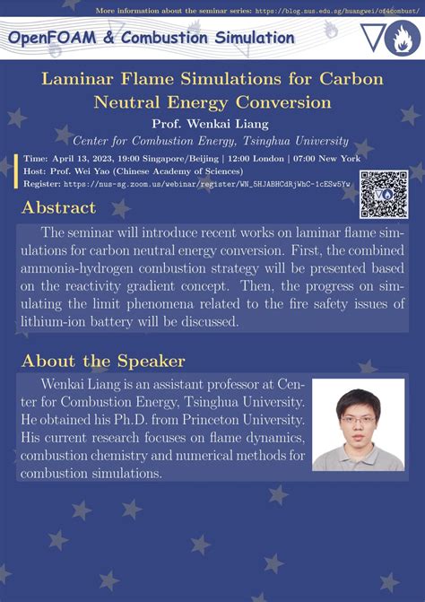 Huangwei Zhang On Linkedin Openfoam And Combustion Simulation Webinar 38