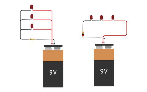 Circuit Design Rangkaian Listrik Tinkercad