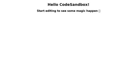 React Counter Examples Codesandbox React Counter Examples Codesandbox