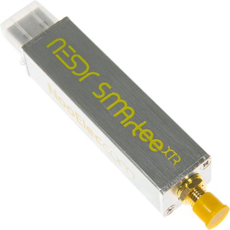 Nooelec Nesdr Smartee Xtr Sdr Premium Rtl Sdr W Extended Tuning Range Aluminum Enclosure
