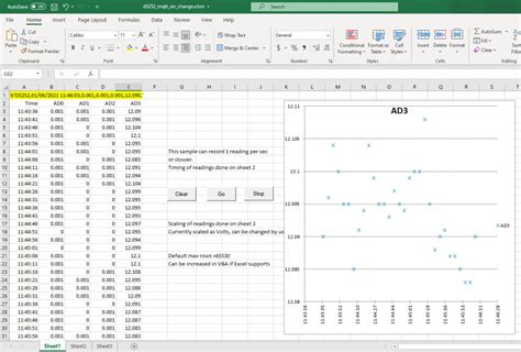 Update Excel On MQTT Change Sensor Monitoring Solutions Sensor Measurement Solutions