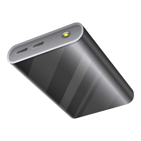 Ic Ne De Disque Dur Portable Vecteur De Dessin Anim Disque Dur M Moire