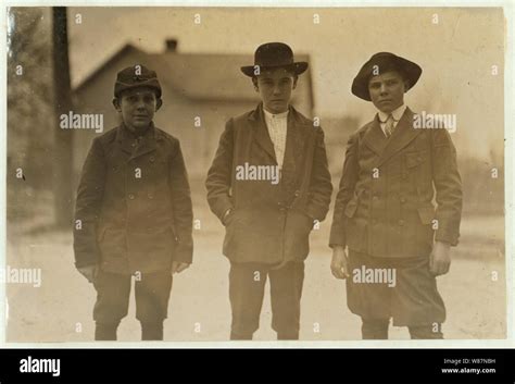 3 Doffer Boys Dickson Mill Laurinburg Nc Charley Gregory Boy With