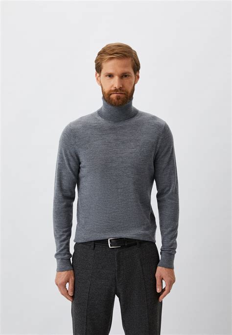 Водолазка Calvin Klein, цвет: серый, RTLAED861101 — купить в интернет ...