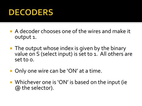 Ppt Encoders And Decoders Powerpoint Presentation Free Download Id