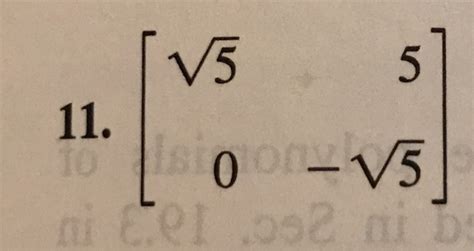 Solved 916 Matrix Norms Do 8 B Rand Condition Numbers E