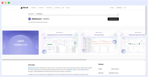 Integrate Middleware Apm With Vercel