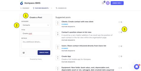 Kompass Feedback Kompass Bms Knowledge Base