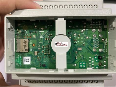 Raspberry Pi 4 DIN Rail Mount Enclosure กลองพลาสตก Raspberry pi4 สำหรบราง DIN Pre order