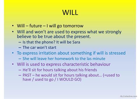 MODALS GRAMMAR Grammar Guide English ESL Powerpoints