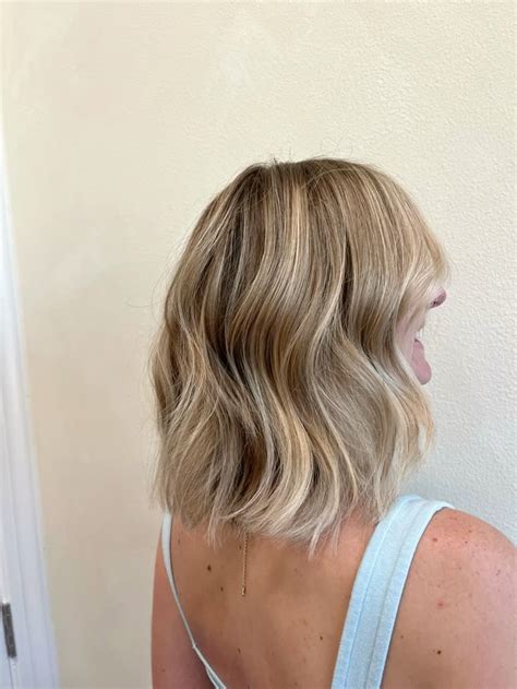 Blonde Bob Short Blonde Hair Blonde Hair Short Hair Highlights