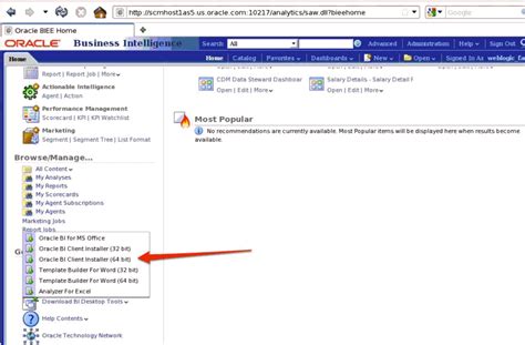 Install The BI Administration Tool 11g Release 7 Refresh 5 11 1 7