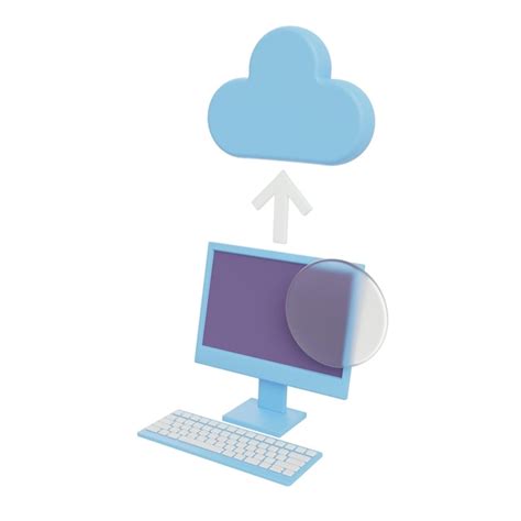 Premium Photo 3d Cloud Computing Illustration