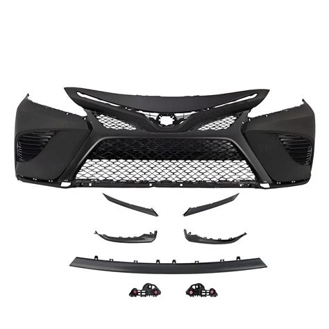 Front Bumper Cover Grilles Assembly For 2018 2019 2020 Toyota Camry Se