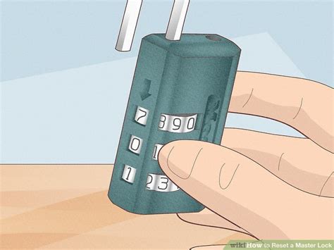 4 Ways To Reset A Master Lock WikiHow