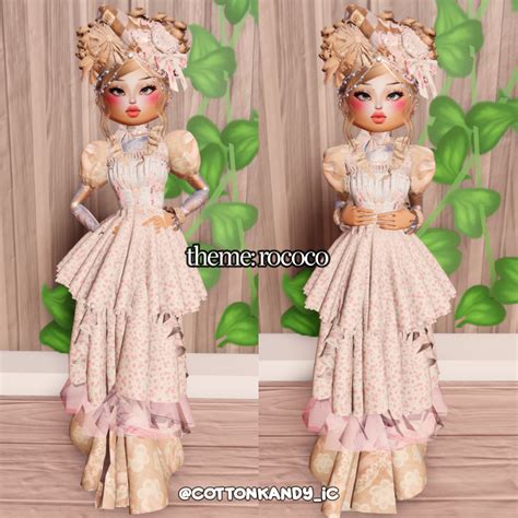 Dress To Impress Theme Rococo Outfit Inspo No Vip En 2024 Outfits Atuendos